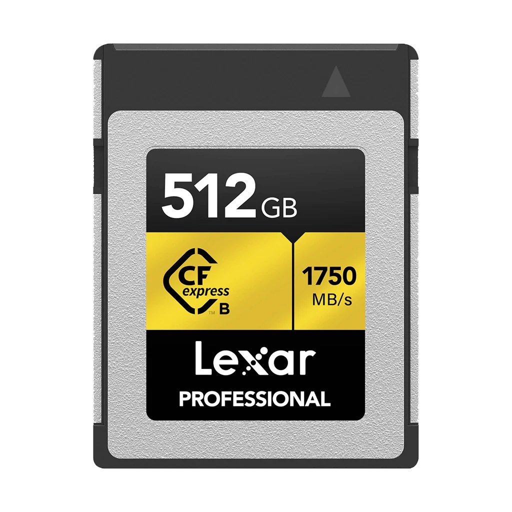 Zoom Lexar 512GB Professional CFexpress Type-B Memory Card | DT Film ...